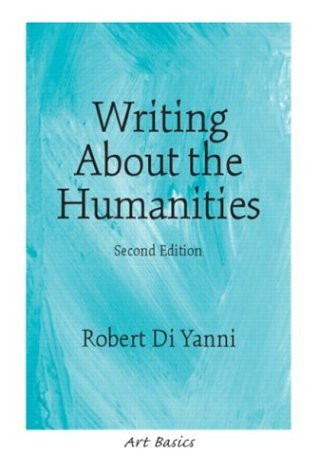 Writing About The Humanities - Robert Diyanni - American Book Warehouse