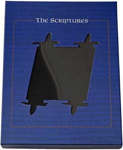 The Scriptures Large Print Duotone Charcoal Edition (ISR) by Institute ...