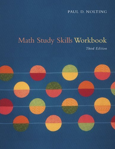 Math Study Skills Workbook by Paul Nolting - American Book Warehouse