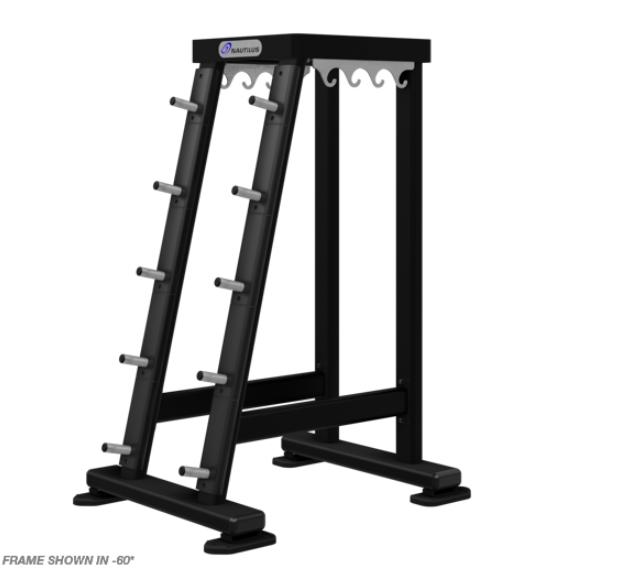 NAUTILUS SINGLE DUMBBELL RACK (5 PAIR)