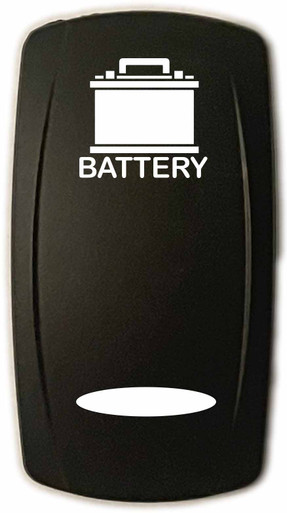 Laser Etched Battery Rocker