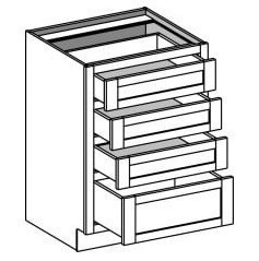 Base Cabinet 4 Drawer- 015002FVC- V1