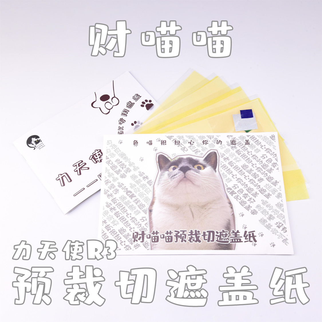Fortune Meow MG Dynames R3 Masking Set - Modeller's Workshop