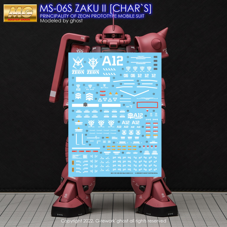 MG Char's Zaku II 2.0 (ver. 2) - Modeller's Workshop