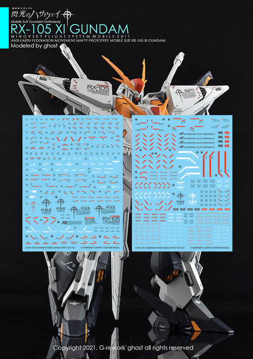 HG RX-105 Xi Gundam - Modeller's Workshop