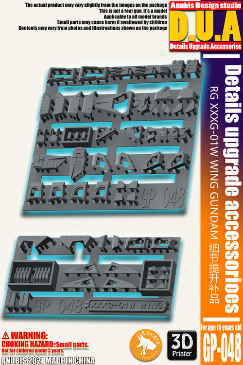 RG Wing Gundam Detail Upgrade Set - Modeller's Workshop