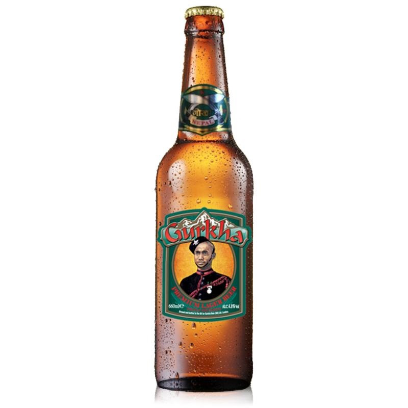 Gurkha Premium Lager Beer 12 x 660ml - LWC eCatalog
