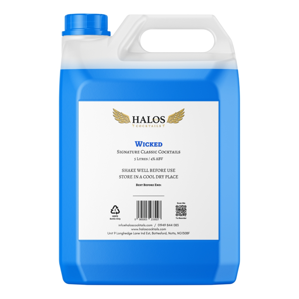 Halos Cocktails Wicked Cocktail 5ltr - LWC eCatalog
