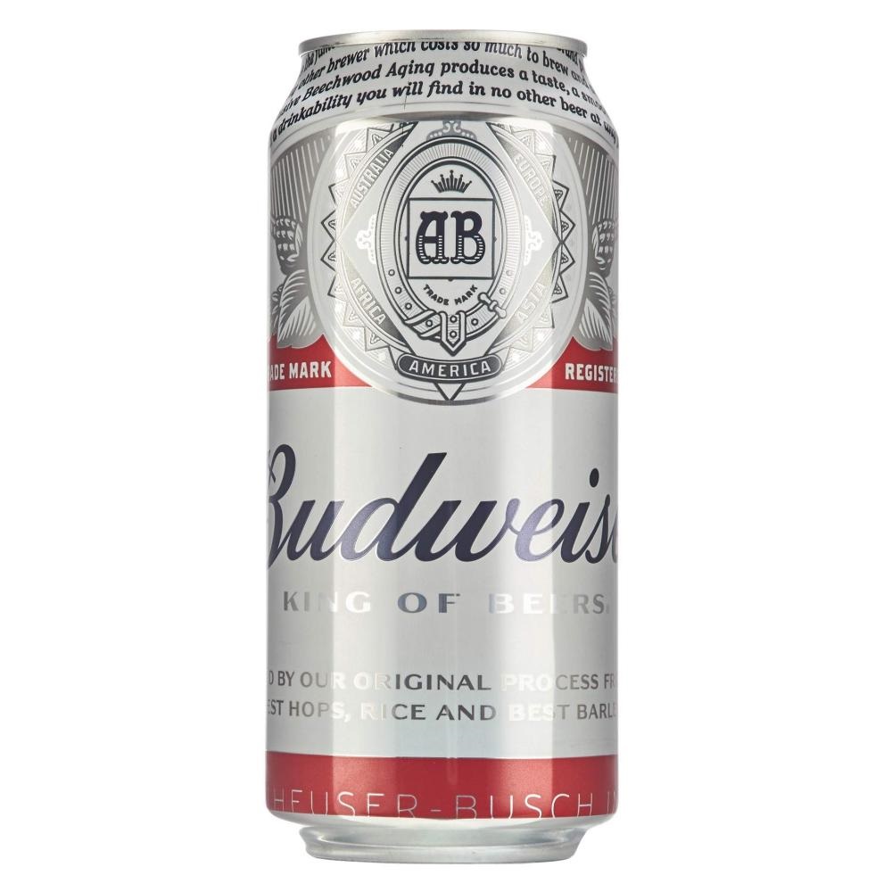 Budweiser Premium Lager 24 x 440ml Cans - LWC eCatalog