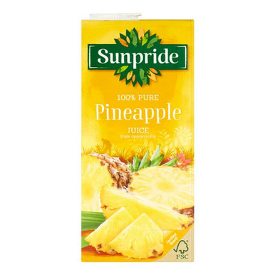 Sunpride Pineapple Juice 12 x 1ltr - LWC eCatalog