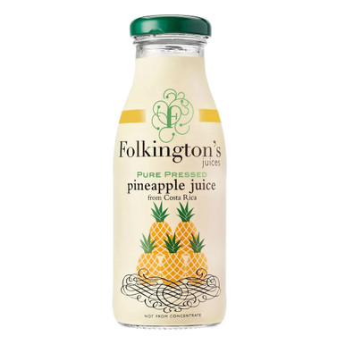 Folkingtons Pineapple Juice 12 x 250ml NRB - LWC eCatalog