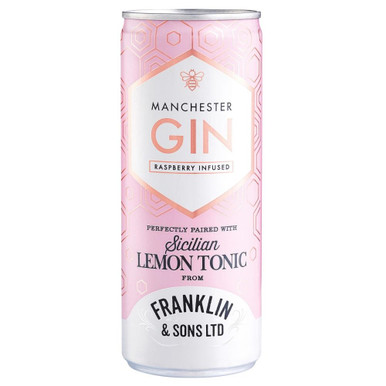 Manchester Raspberry Gin & Franklin Tonic 12 x 250ml - LWC eCatalog
