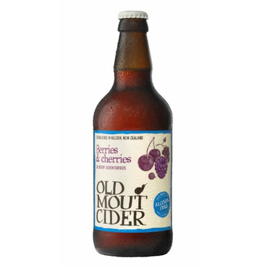 Old Mout Berries & Cherries 0.0% Alcohol-Free Cider 12 x 500ml NRB ...