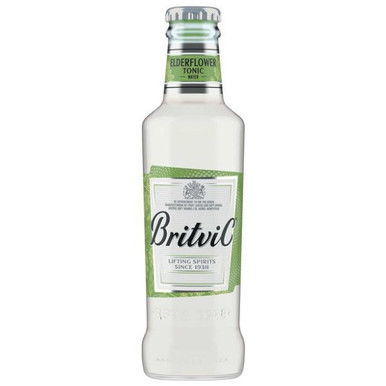 Britvic Elderflower Tonic Water 24 x 200ml NRB - LWC eCatalog