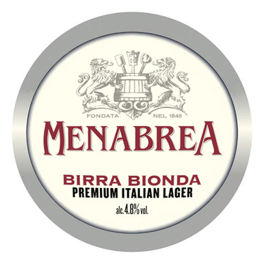 Menabrea Blonde 4.8% 50ltr Keg - LWC eCatalog