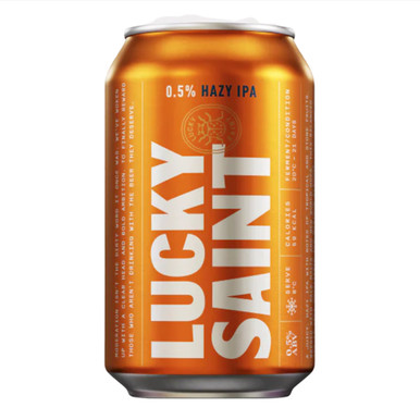 Lucky Saint 0.5% Hazy IPA 24x330ml Can - LWC eCatalog
