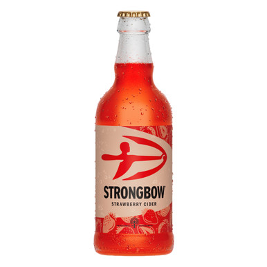 Strongbow Strawberry Cider 12 x 500ml NRB - LWC eCatalog