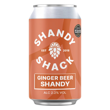 Shandy Shack Ginger Beer Shandy 12 x 330ml Can - LWC eCatalog
