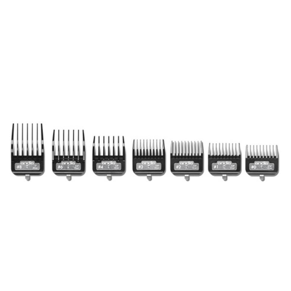 Andis BG Series Premium Metal Clipper Guides