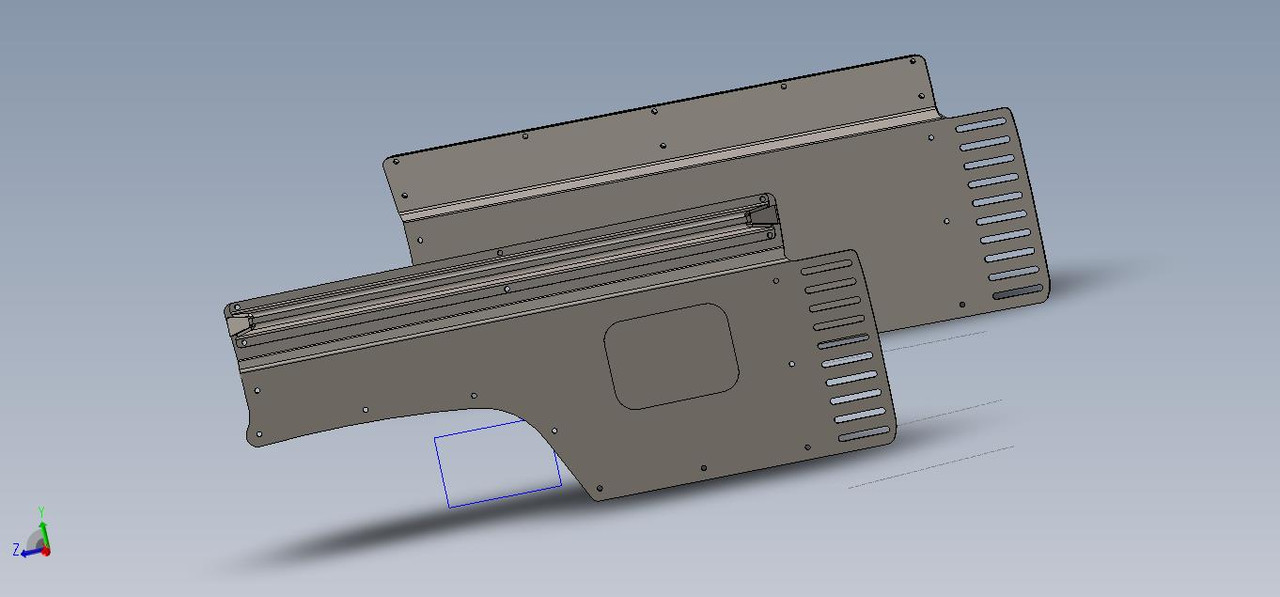 JEEP CHEROKEE XJ REAR QUARTER PANEL ARMOR - King Off Road Parts