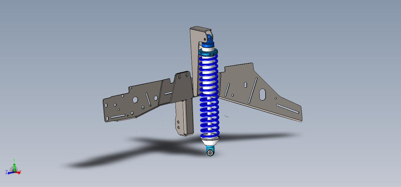 front jeep cherokee xj coilover kit for dana 30/d44 front end no shocks ...