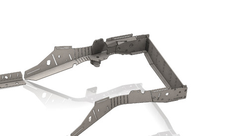 JEEP CHEROKEE XJ 84-01 INNER STEERING BOX UNIBODY STIFFENER - King Off ...