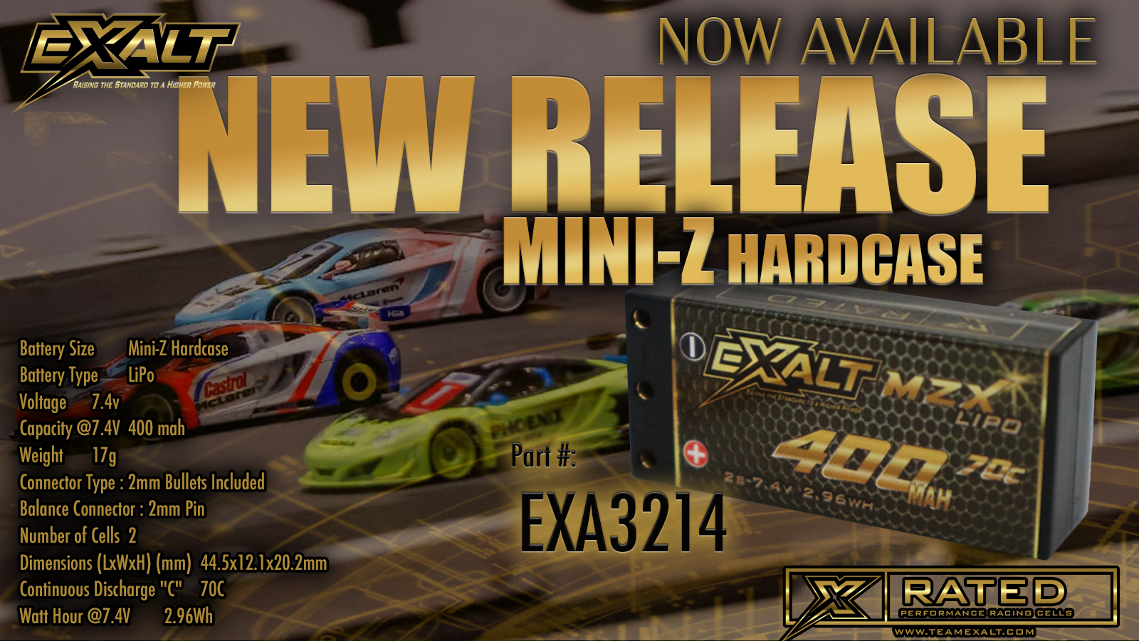 Team Exalt RC | High-Performance Motors, ESCs & Racing Electronics
