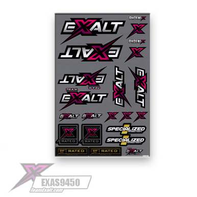 Team Exalt Sticker Sheet (EXAS9450)