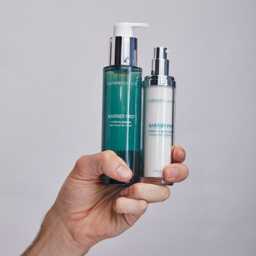 Colorescience Barrier Pro Cleanser and Moisturizer for Skin Health