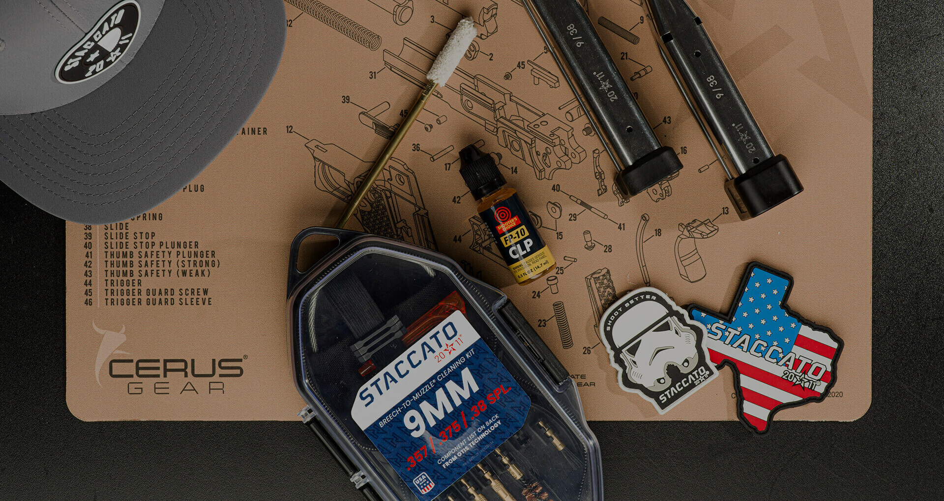 Staccato 2011 Tools and Mats - Essential Gear for Firearm Maintenance ...