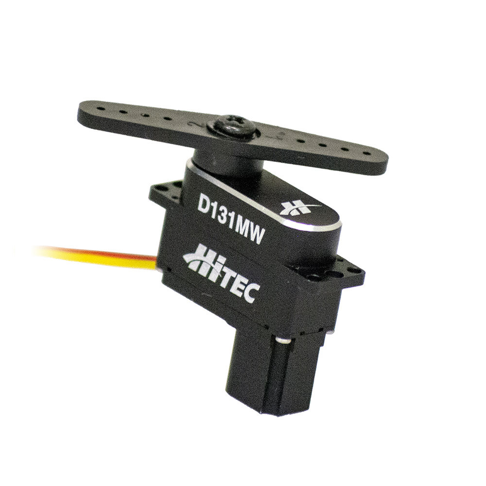 D131MW 9.8g Coreless Metal Gear Digital Slim Thin Wing Servo | Hitec ...