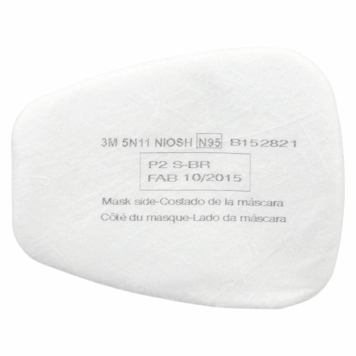 3M Particulate Filter 5N11, N95 100 EA/Case - SAB Resources