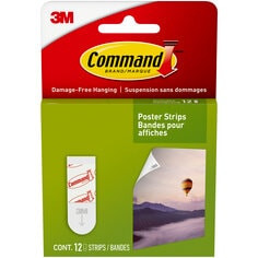 Command Poster Strips 17024C, (12 Strips) Case of 24 - SAB Resources