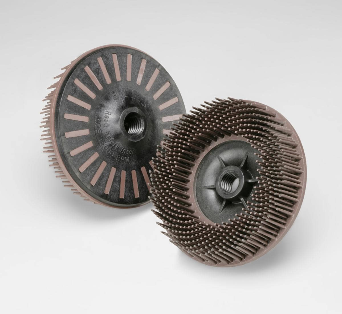 Scotch-Brite Bristle Disc, BD-ZB, 36, Brown, 7 in x 7/8 in, Case of 5 ...