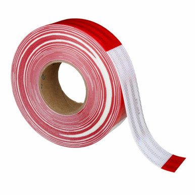 3M Diamond Grade Conspicuity Markings 983-32, Red/White, 67533, 2 in x ...