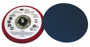 3M Stikit Low Profile Disc Pad 20351, 5 in x 3/8 in x 5/16-24 External ...