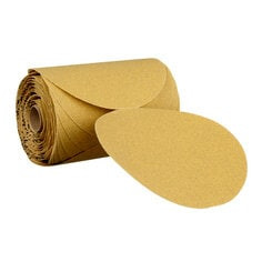 3M Stikit Paper Disc Roll 236U, P80 C-weight, 6 in x NH, Die 600Z, 100 ...