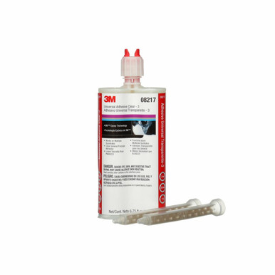 3M Universal Adhesive Clear - 3, 08217, 200 mL Cartridge, 6 per case ...