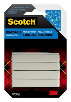 Scotch Removable Mounting Putty 860S-ESF, 2 oz. White - SAB Resources