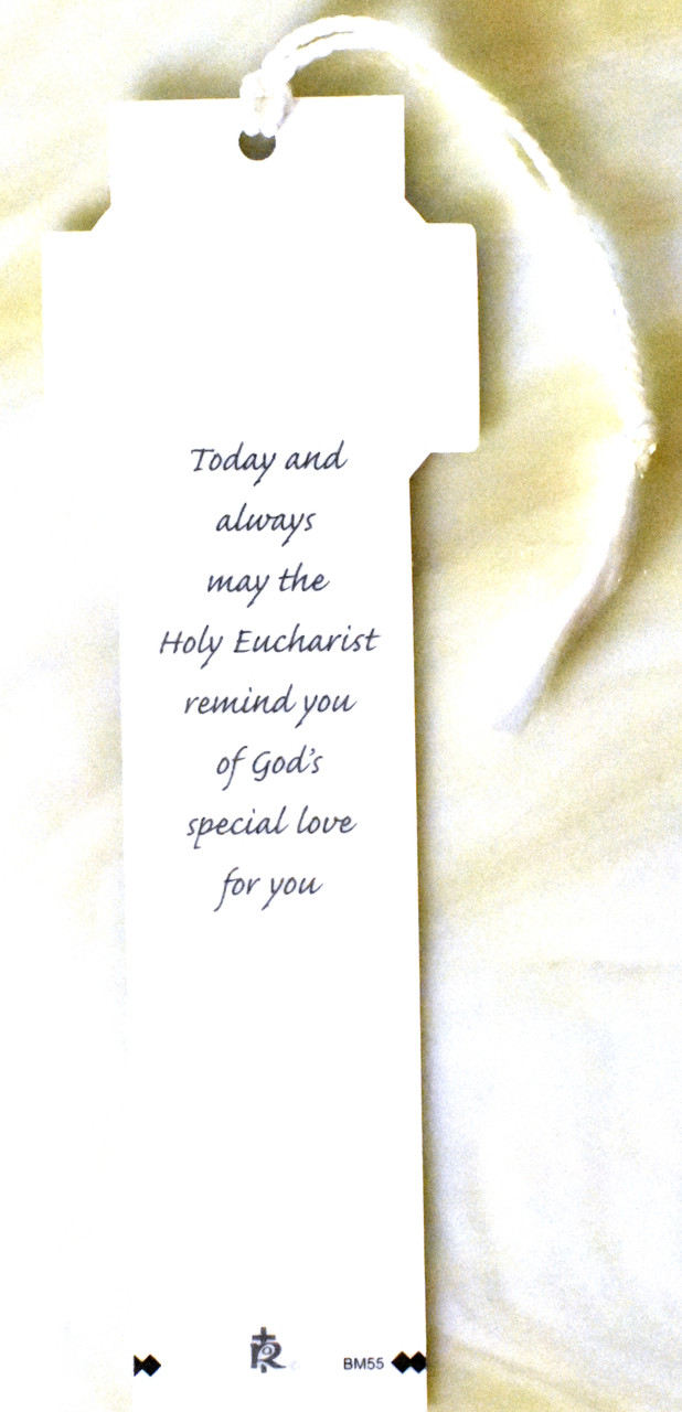 First Communion Bookmark with Tassel God Bless You Today - Our Daily ...