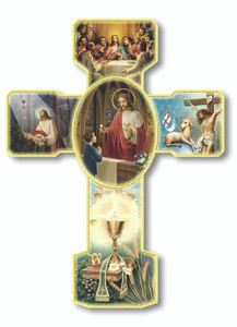 Child of God Boy's First Communion Cross - Our Daily Bread Catholic Gifts