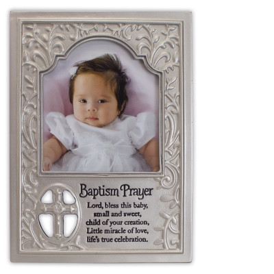 Baptism Prayer Picture Frame