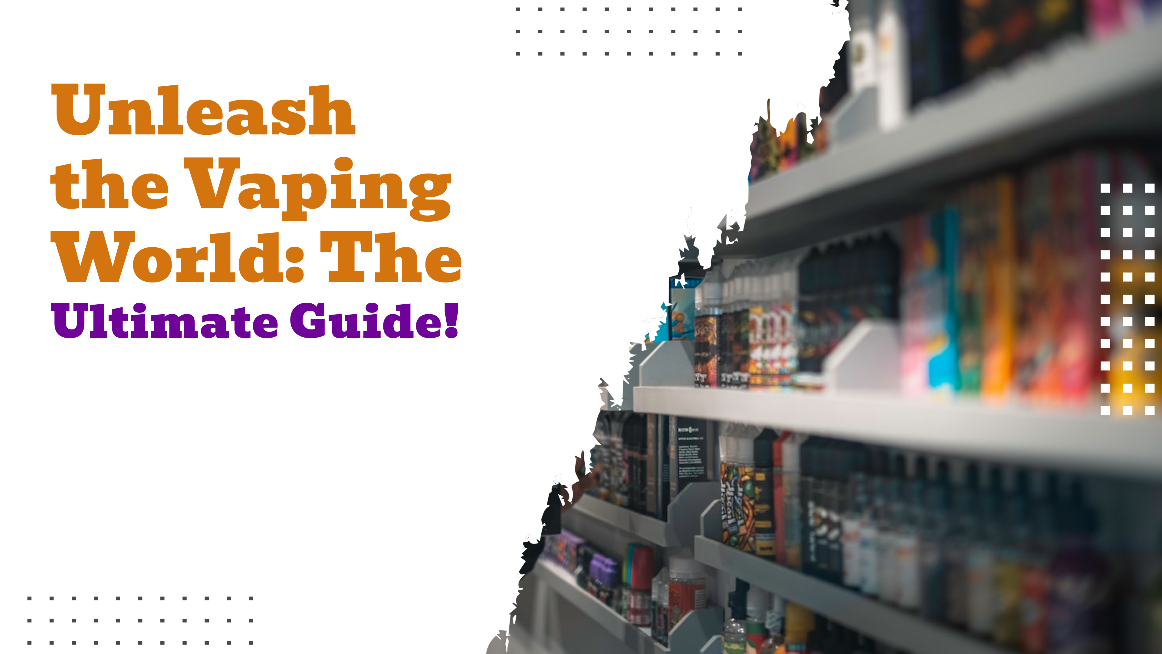 The Ultimate Guide to Vaping: Types, Techniques, and Trends - Skyline ...