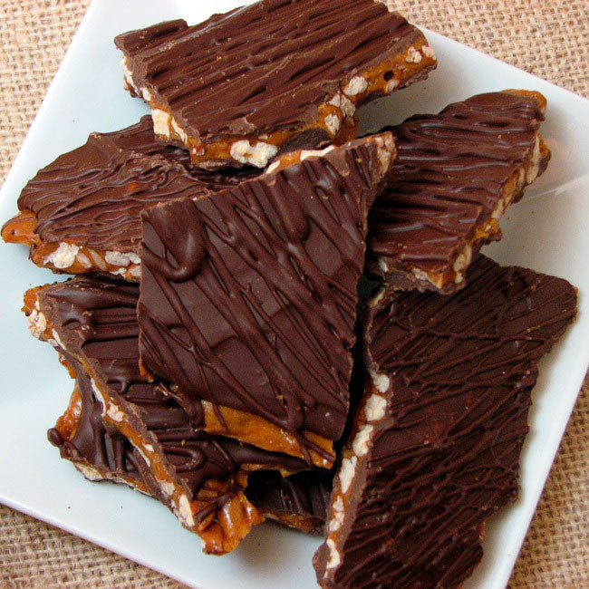 Spicy Chocolate Chipotle Pecan Toffee - Gabriella Chocolates Confections