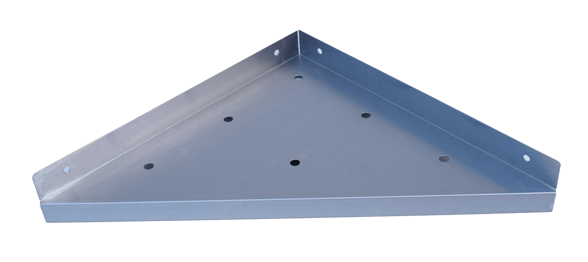 Stainless Steel Wall-Mount Corner Shelf - Omnimed