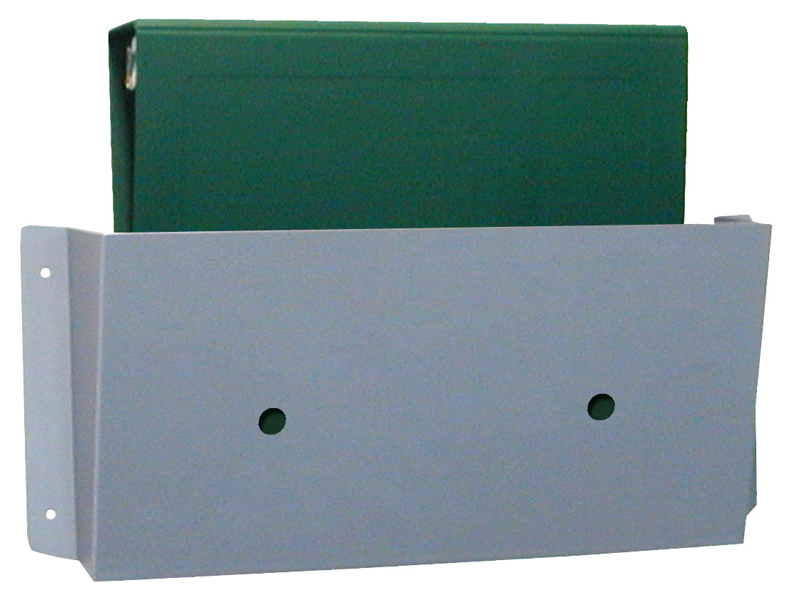 Aluminum & Beige Wall Storage Pockets - Omnimed