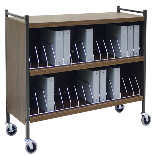 Cabinet Style Chart Rack (30-60 Binder Capacity) - Omnimed