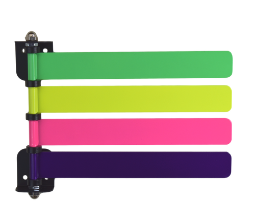 Exam Room Flags High Visibility Neon Colors - Omnimed