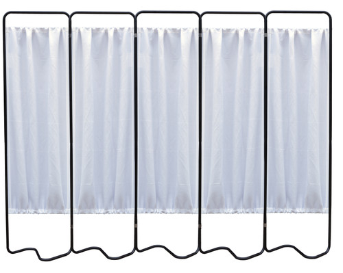 5 Section Medical Privacy Screen - Omnimed