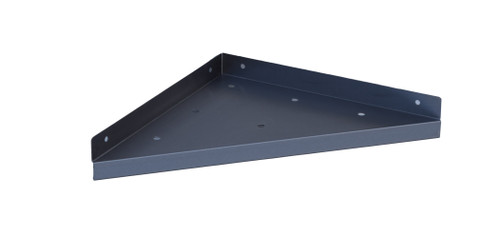 Stainless Steel Wall-Mount Corner Shelf - Omnimed